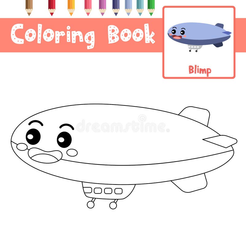 Color Blimp Stock Illustrations – 469 Color Blimp Stock Illustrations ...