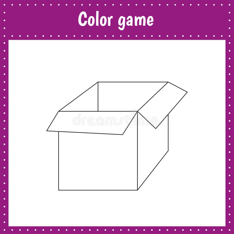 Coloring Page of a Pumpkin for Kids Stock Vector - Illustration of ...