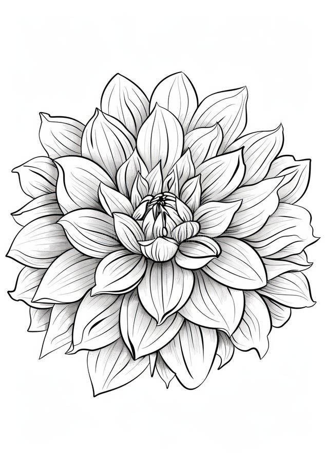 331 Flower Clipart Black White Outline Stock Photos - Free & Royalty-Free Stock Photos from ...