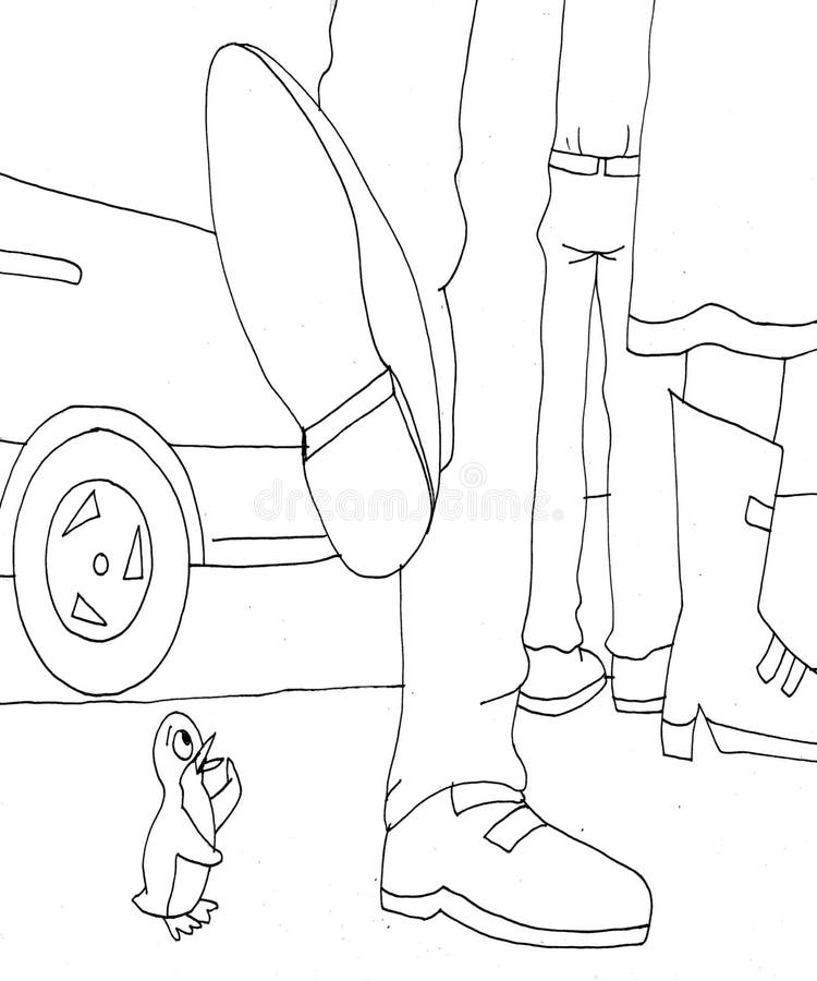Walking Feet Coloring Page Coloring Pages