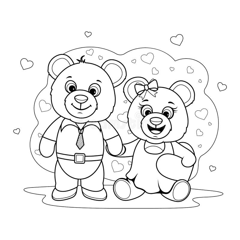 Two Bears Cartoon Stock Illustrations – 819 Two Bears Cartoon Stock ...
