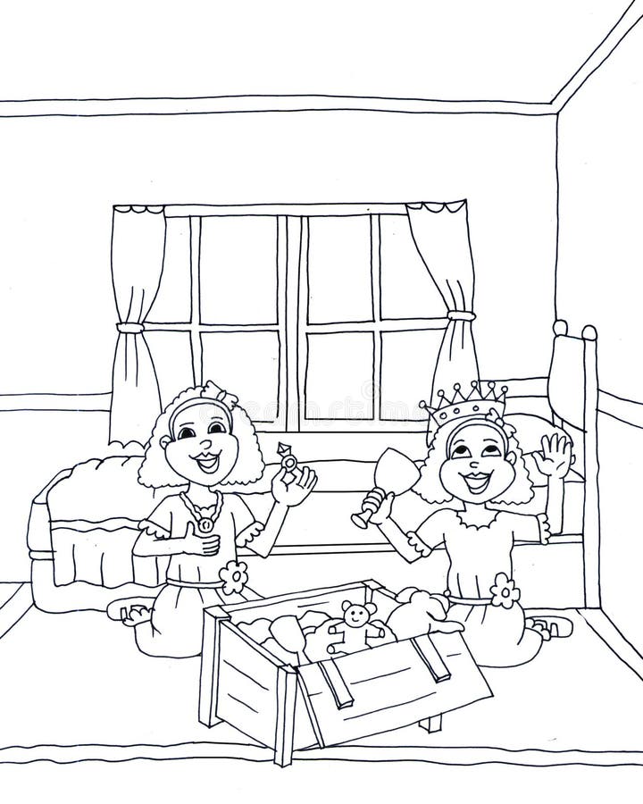 Toy Box Coloring Pages Gabby's Dollhouse Coloring Page | Baby Box