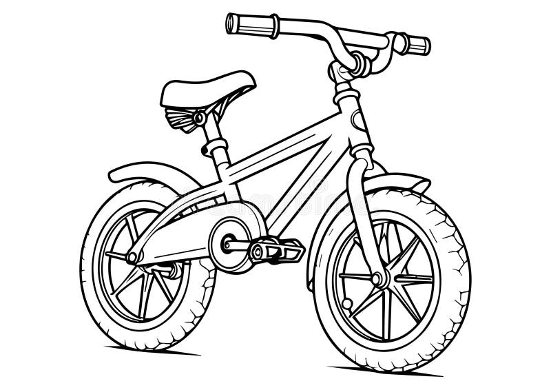 Kids Bicycle Clipart