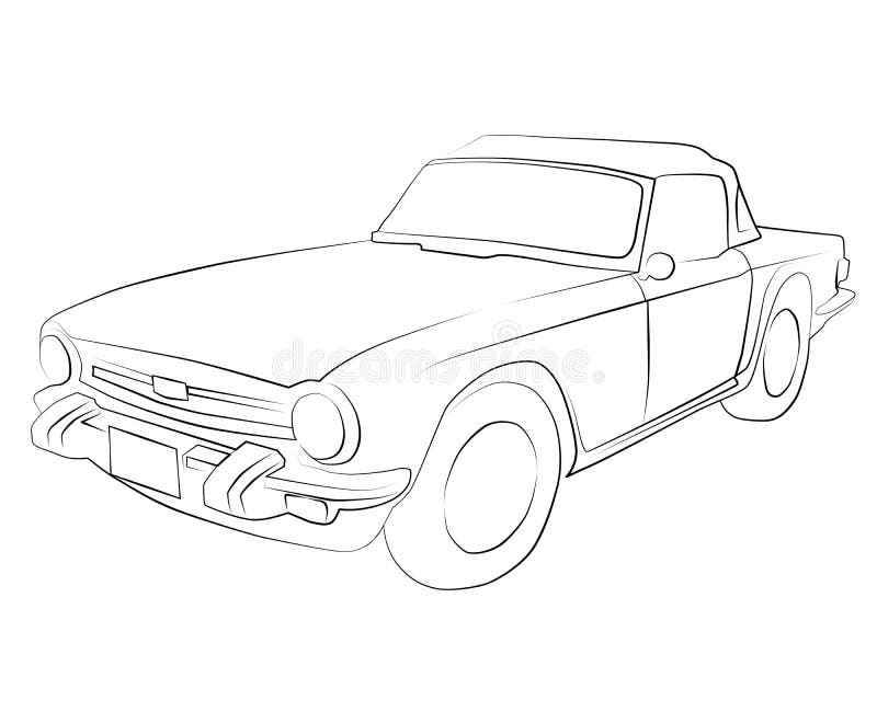 Triumph Tr6 Stock Illustrations – 2 Triumph Tr6 Stock Illustrations ...