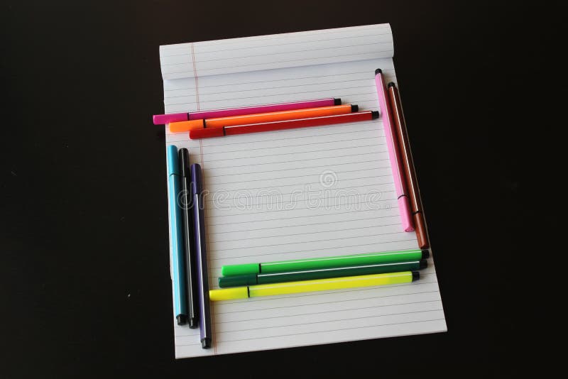 Coloring stock image. Image of colors, painting, notes - 53492227