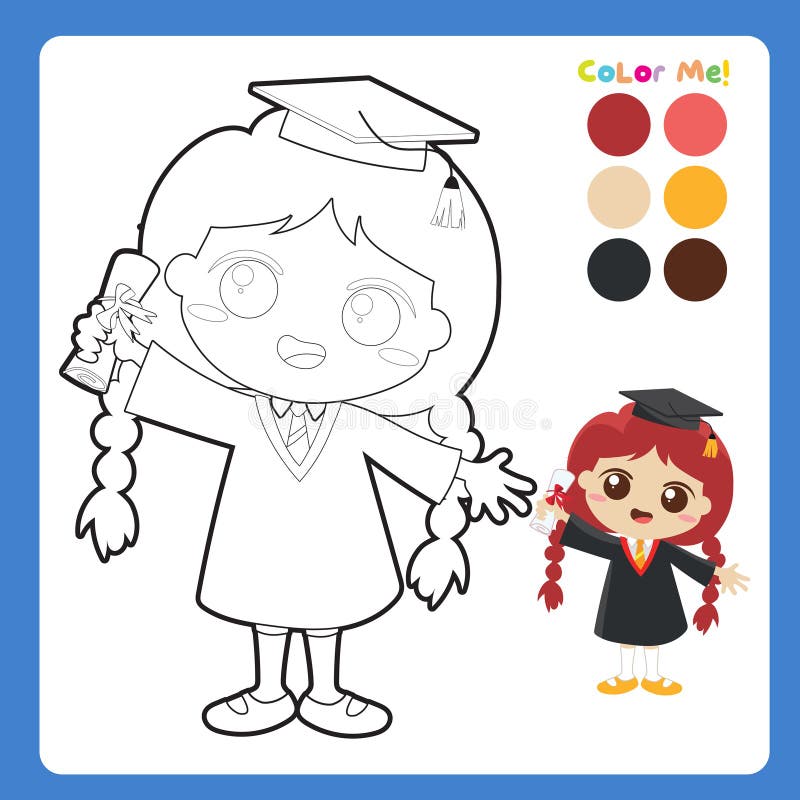 Coloring Worksheet Page. Educational Printable Coloring Worksheet Stock ...