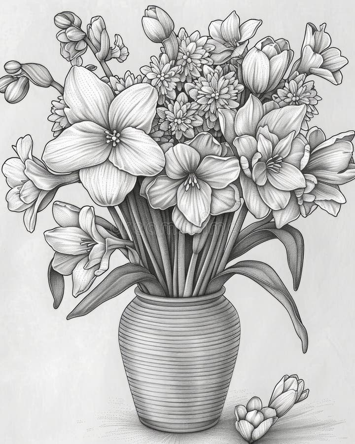 Coloring Sheets with Spring Themes, Featuring Flowers, Animals, and ...