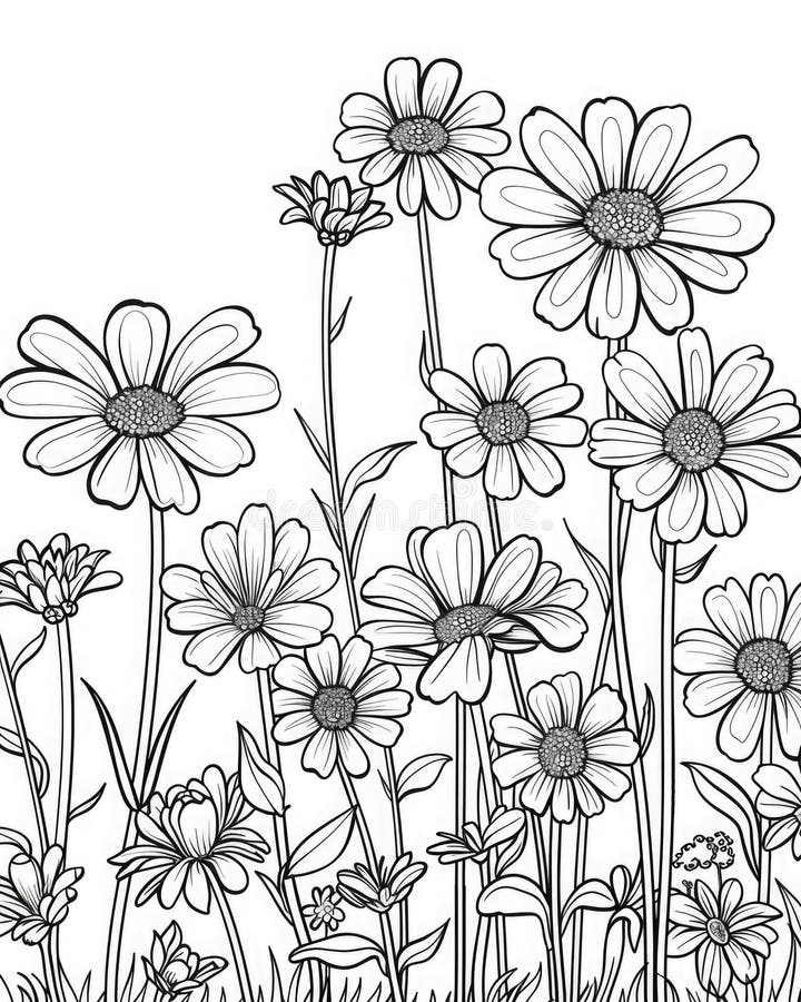 Coloring Sheets with Spring Themes, Featuring Flowers, Animals, and ...