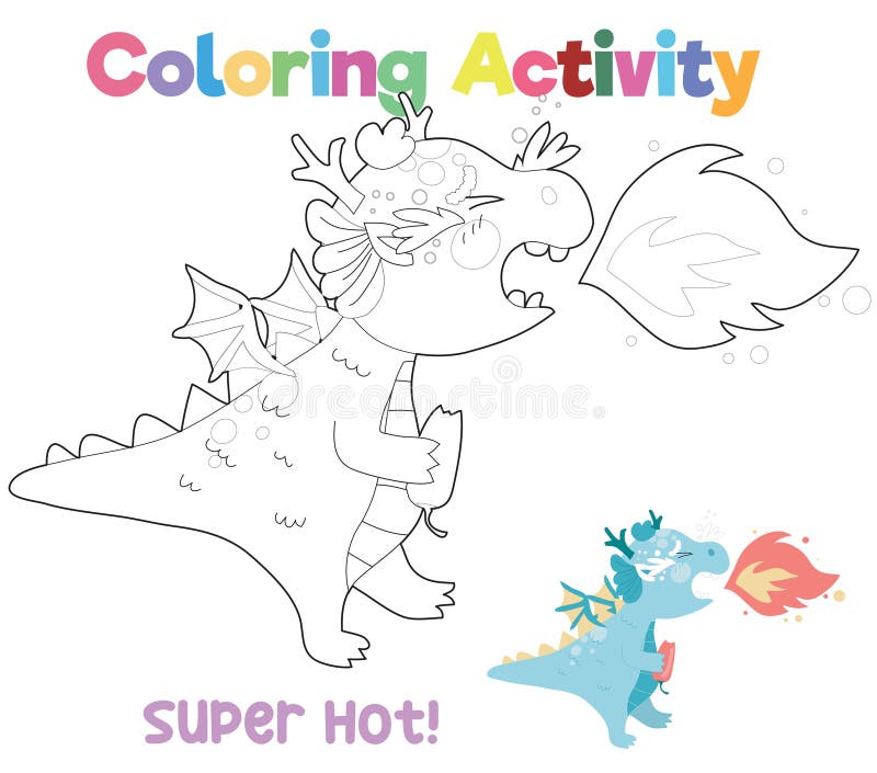 Coloring Worksheet Page. Educational Printable Coloring Worksheet Stock ...
