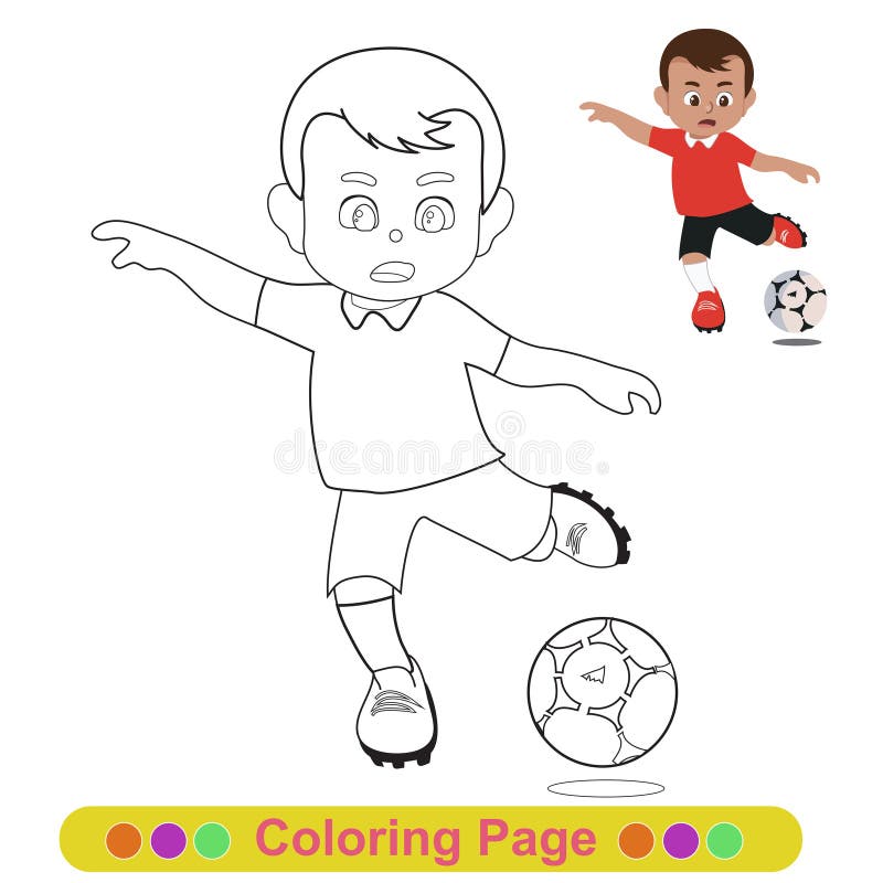 Coloring Worksheet Page. Educational Printable Coloring Worksheet Stock ...
