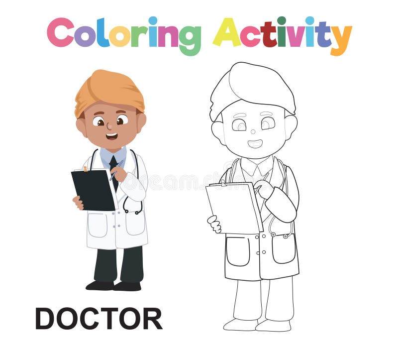 211 Coloring Page stock illustration. Illustration of homework - 387408086