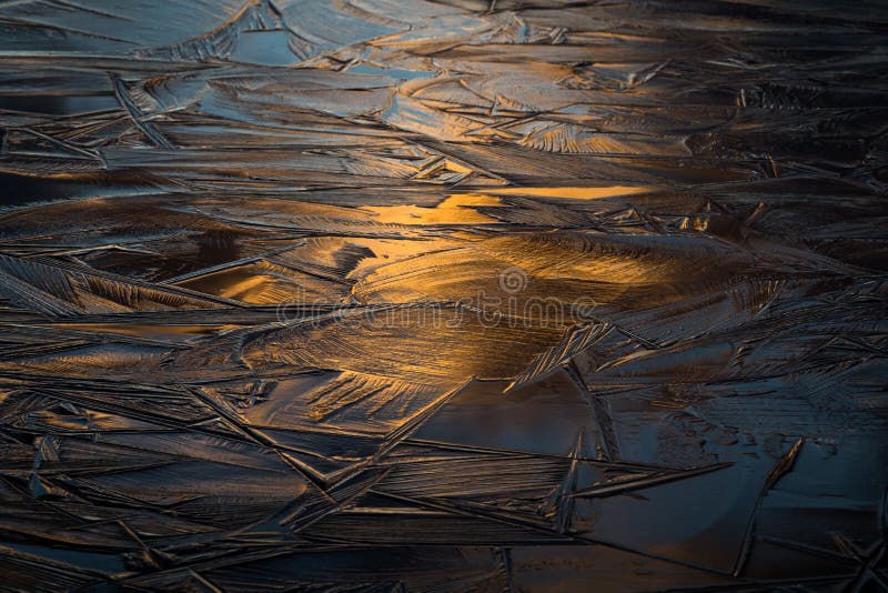 Colorized and Textured Ice in Natural Colors Stock Photo - Image of ...