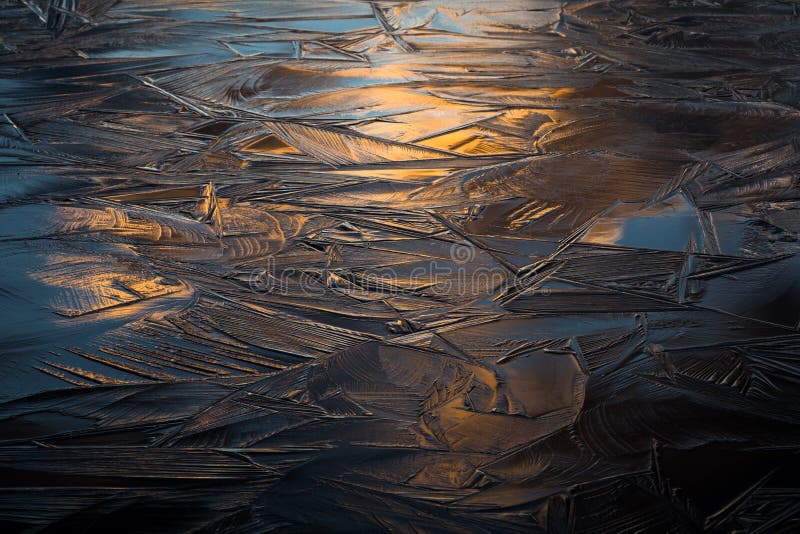 Colorized and Textured Ice in Natural Colors Stock Image - Image of ...