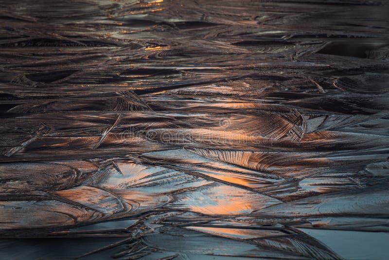 Colorized and Textured Ice in Natural Colors Stock Image - Image of ...