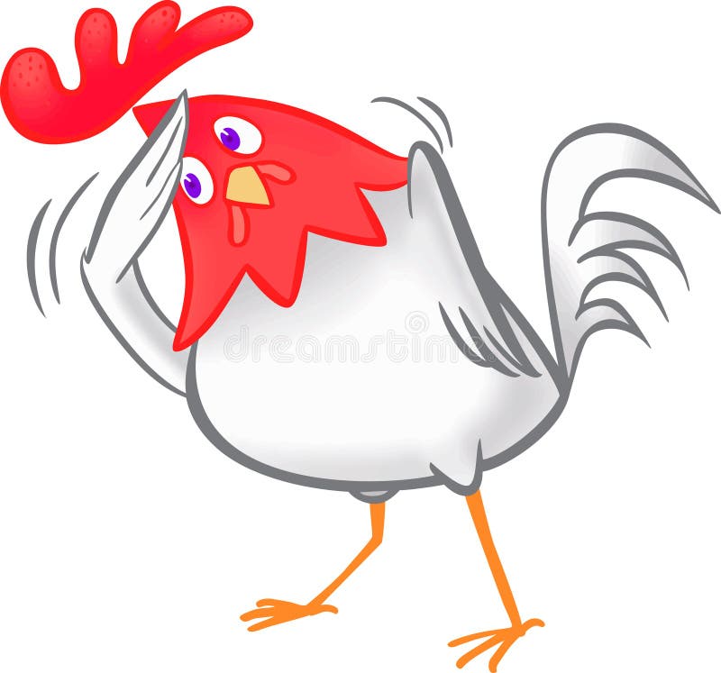 Colorkey Curious Chicken 38 Don’t Worship Me so Much, I Will Be ...