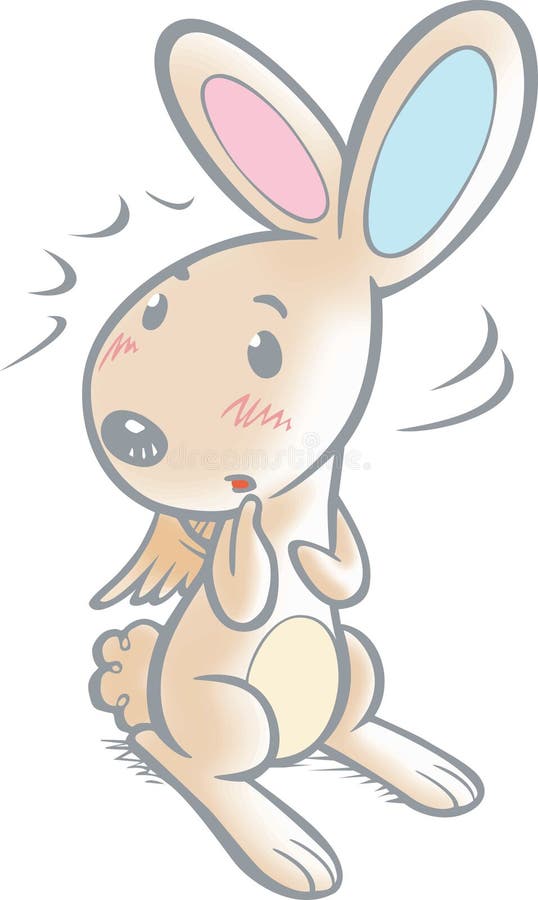 Colorkey Rabbit-034 Who is in the Shadows? 266549748 Stock Illustration ...