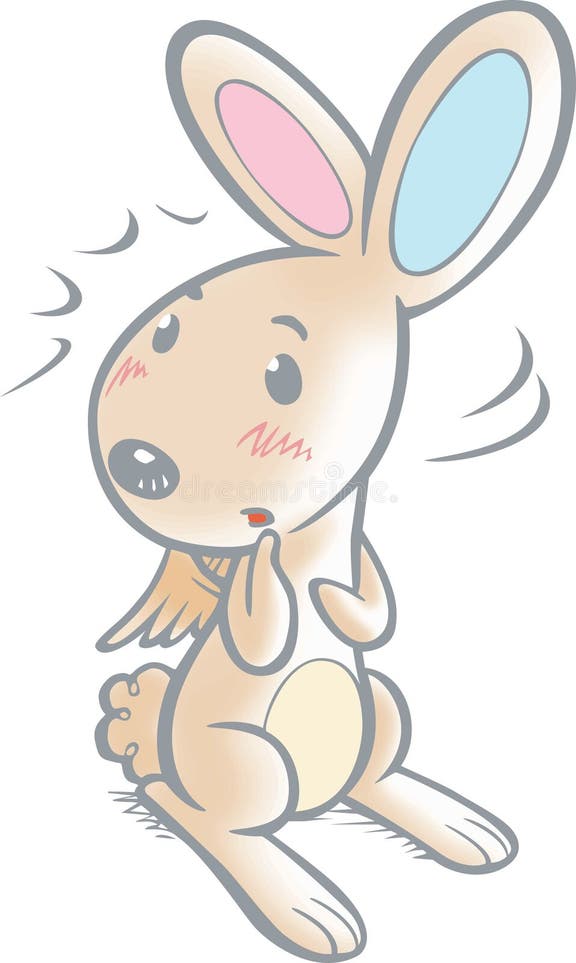 Colorkey Rabbit-034 Who is in the Shadows? 266549748 Stock Illustration ...