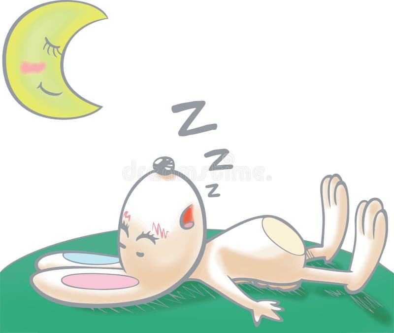 Colorkey Rabbit-053 it S Late at Night, Let S Sleep Peacefully ...