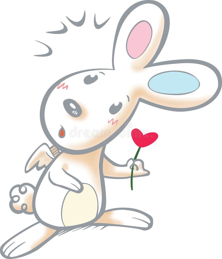 Colorkey Rabbit-065 Wow! Déjà Vu Feeling. 266635175 Stock Illustration ...