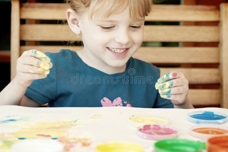 Colors stock image. Image of creative, girl, color, childhood - 25781007