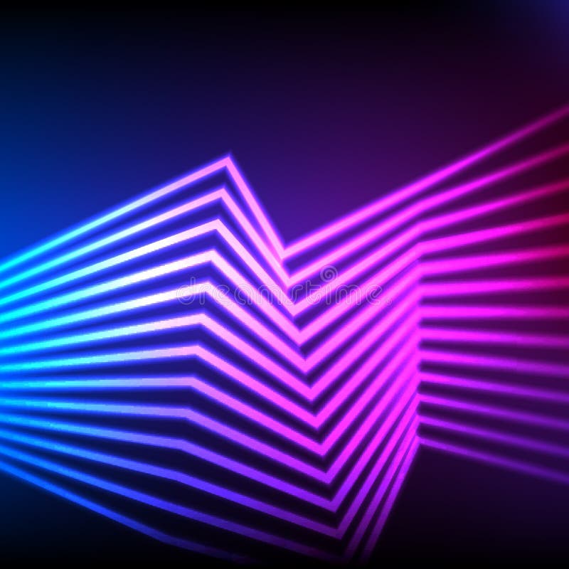 Colors Abstract Backgroubnd Glow Light Neon Effect41 Stock Vector ...