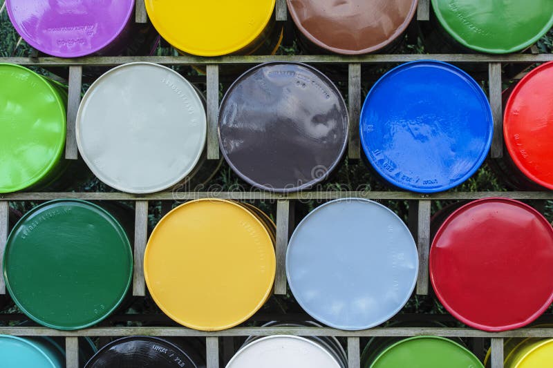 Colors barrels stock photo. Image of frontal, stack, colors - 28804890