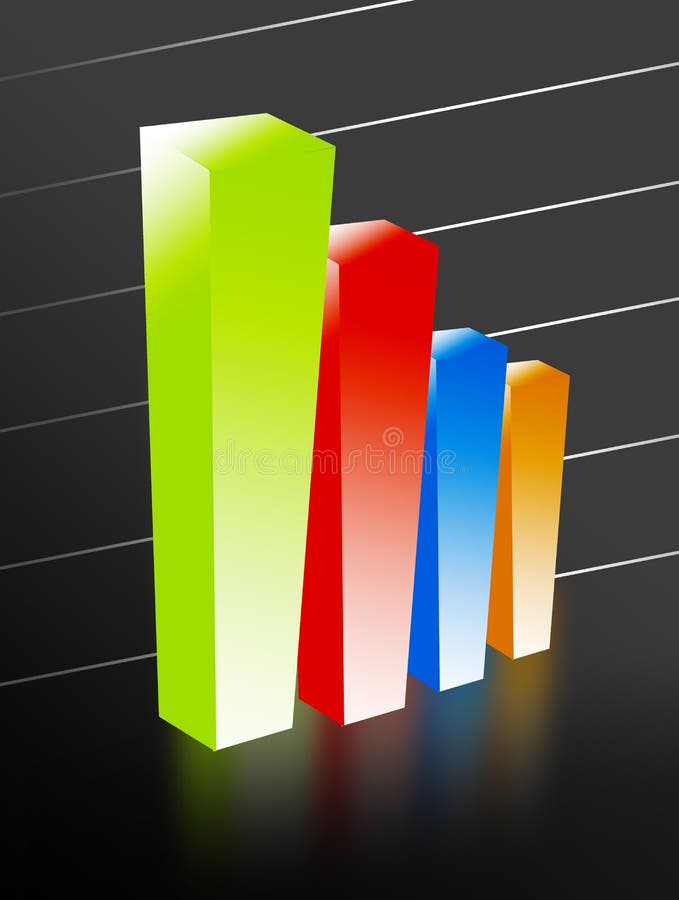 Colors bars stock illustration. Illustration of black - 11064673