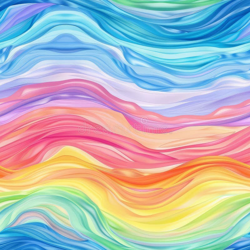 Colors Bleed Together in a Beautiful Mess, Creating a Sense of Chaos ...