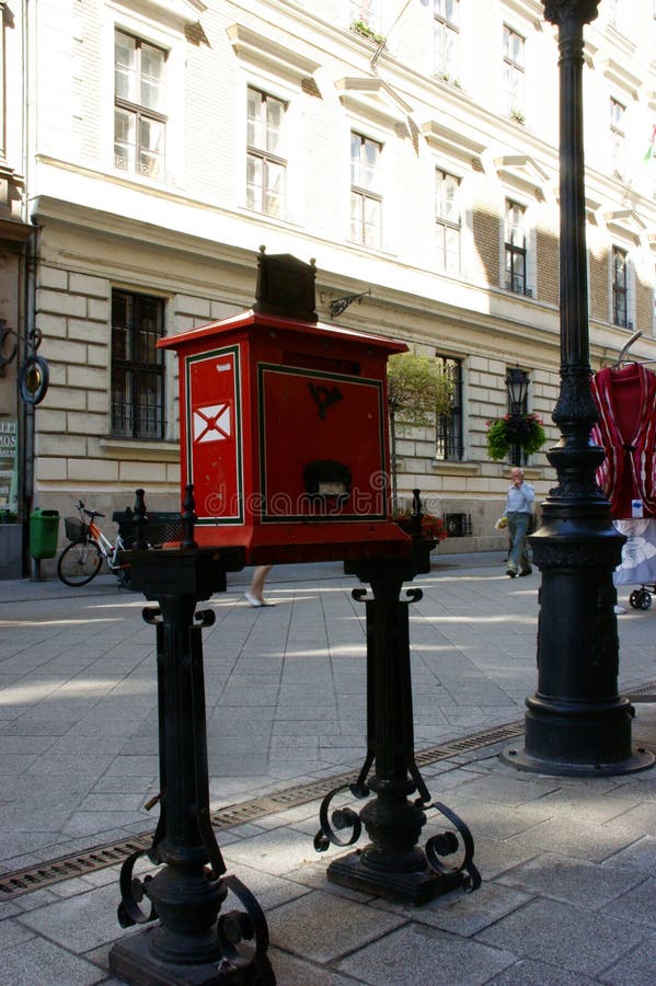Colors in Budapest Downtown Editorial Stock Image - Image of sunny ...
