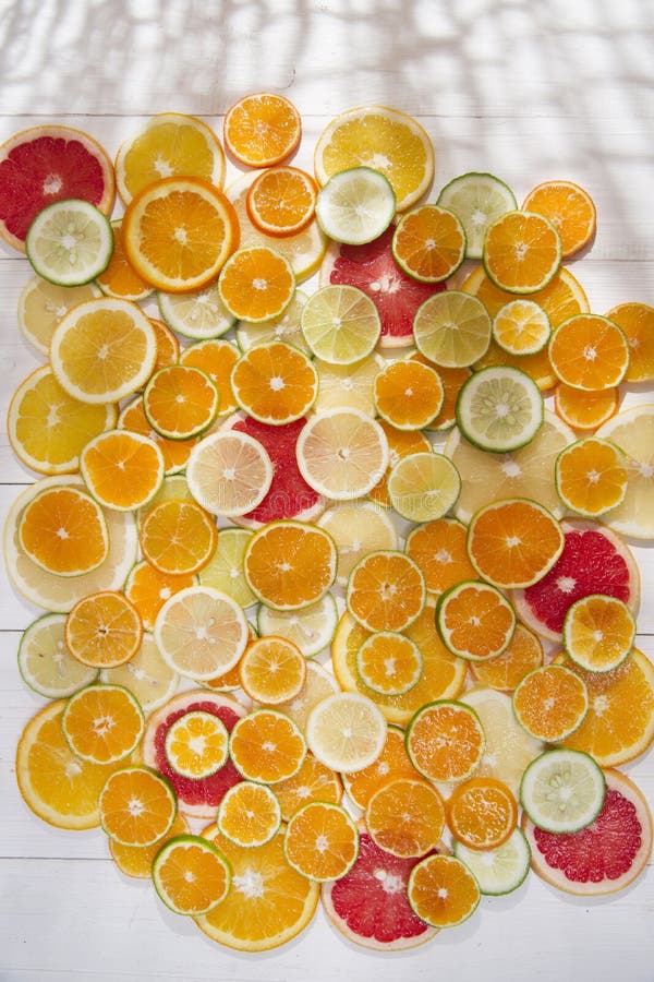 The Colors of Citrus Fruits Stock Photo - Image of sour, sweet: 45795912