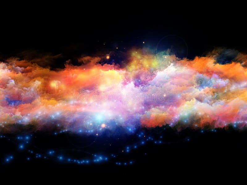 Colors of creation stock illustration. Illustration of background ...