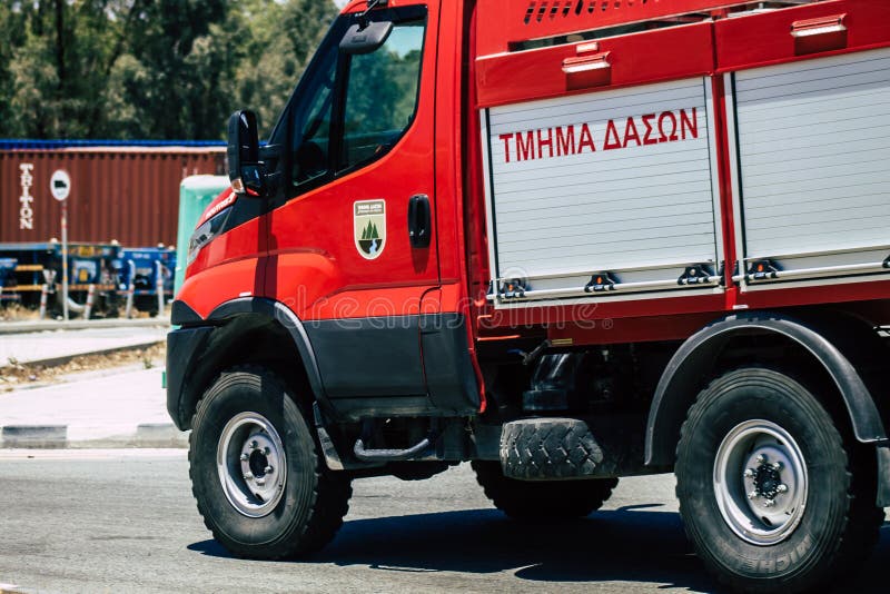 Colors of Cyprus editorial stock image. Image of fire - 185478274