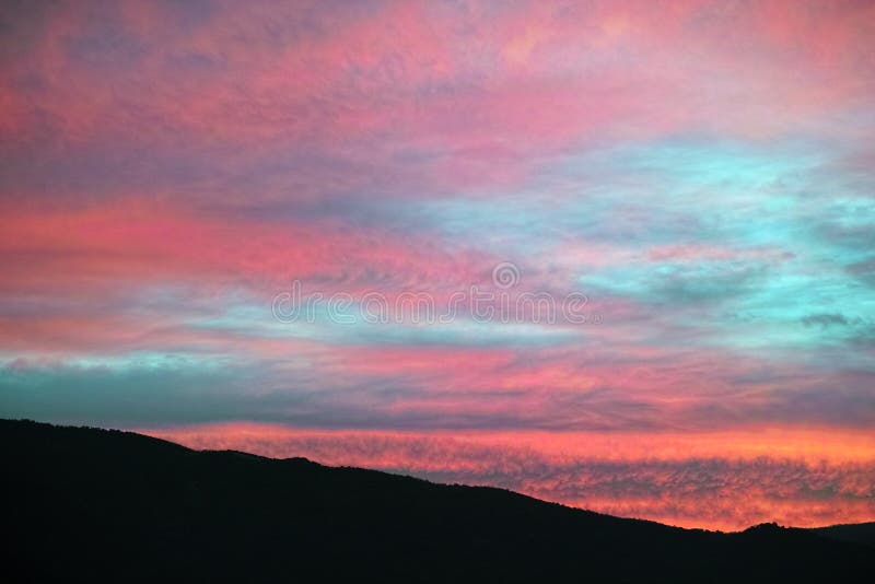 The colors of dawn stock photo. Image of atmospheric - 69482782