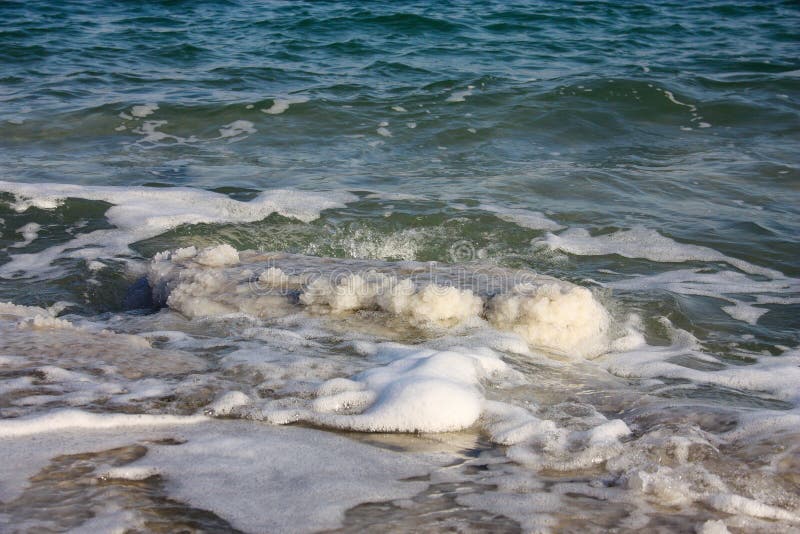 Colors of the Dead Sea in Israel Stock Image - Image of landscape ...