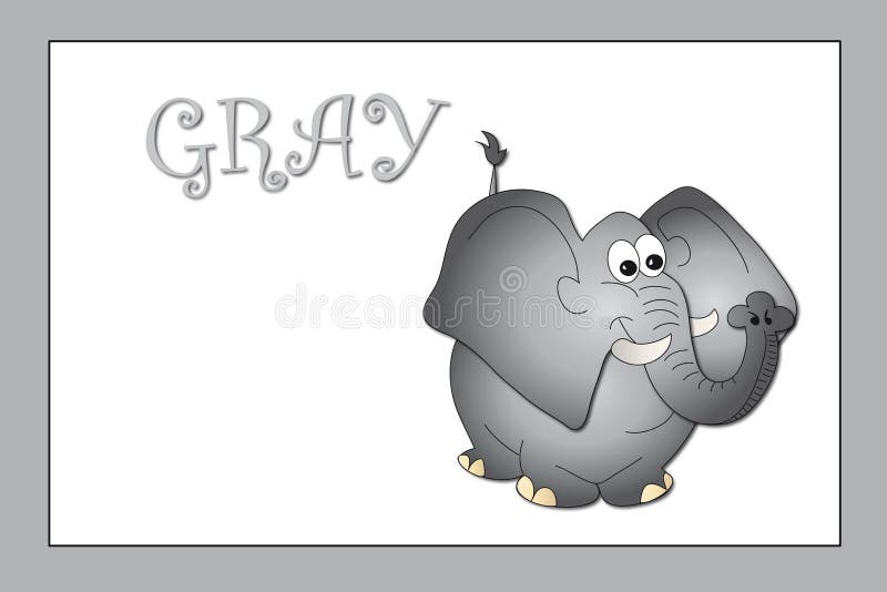 Colors: gray stock illustration. Illustration of cartoon - 10424127