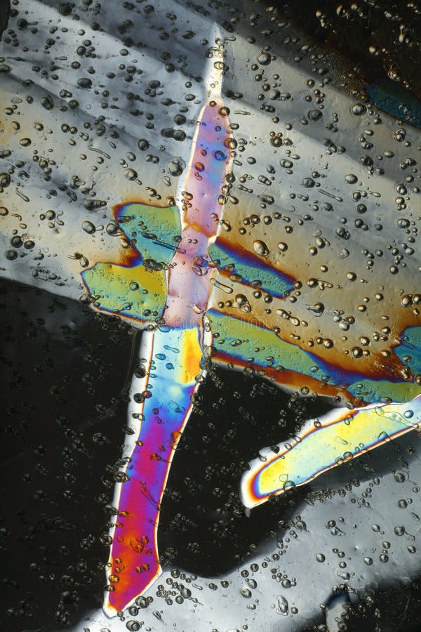 Colors of Ice Crystal stock photo. Image of drops, liquid - 6918414