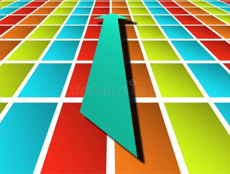 Colors illustration stock illustration. Illustration of abstract - 10501265