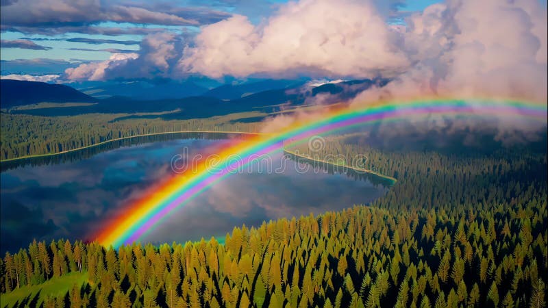 Colors of the Land and the Rainbow Bridge Stock Video - Video of spring ...