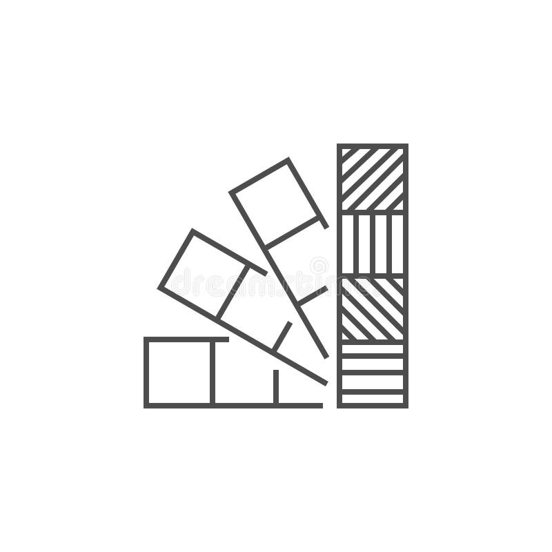 Colors Line Icon stock vector. Illustration of color - 149986319