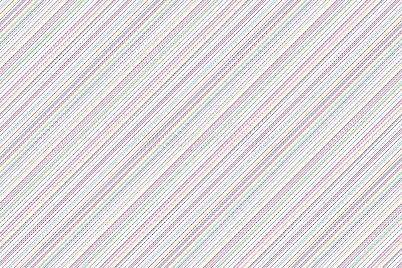 Colors Lines on White Background Abstract Pattern Stock Vector ...