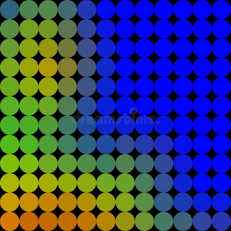 Colors Low Poly Circle Style Vector Stock Vector - Illustration of ...