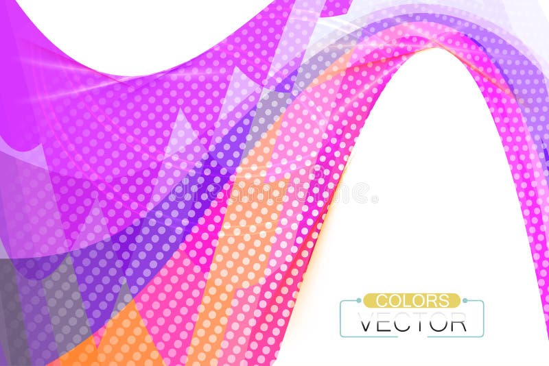 Colors modern shape scene stock vector. Illustration of transparent ...