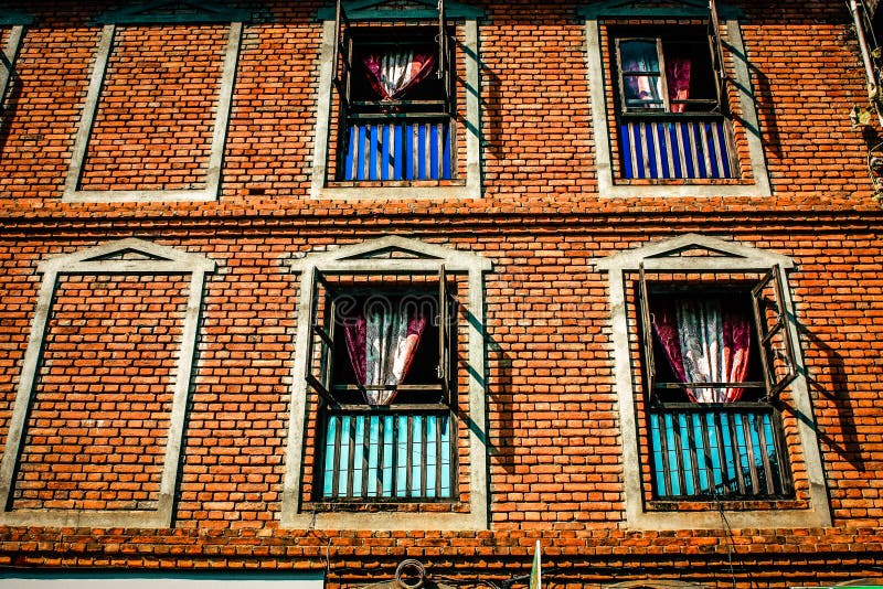 Colors of Nepal stock image. Image of nepalese, countryside - 197218439