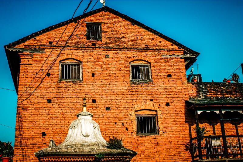 Colors of Nepal stock photo. Image of door, asia, historical - 197224390