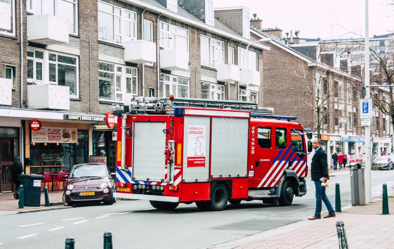 Dutch fire engine editorial photo. Image of protect, device - 74828271