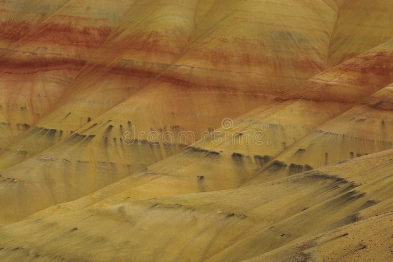 Colors of painted hills stock image. Image of rock, scenery - 21737267
