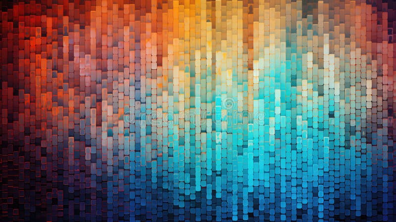 Colors pixel texture stock illustration. Illustration of grid - 361288236