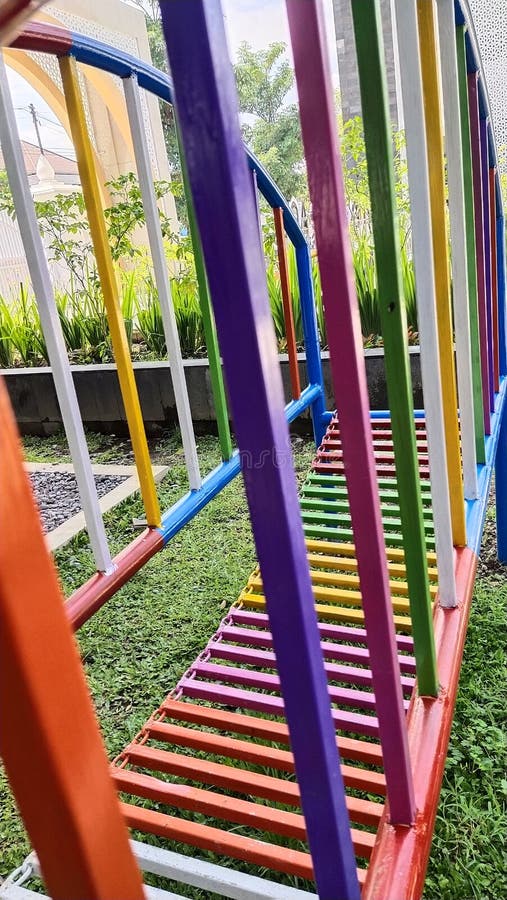 Colors on the Playground stock image. Image of playgrou - 206622881