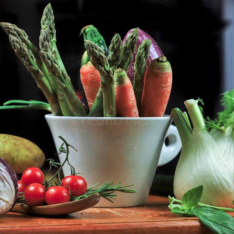 Colors Shaped of Fruit and Vegetables Stock Photo - Image of healthy ...