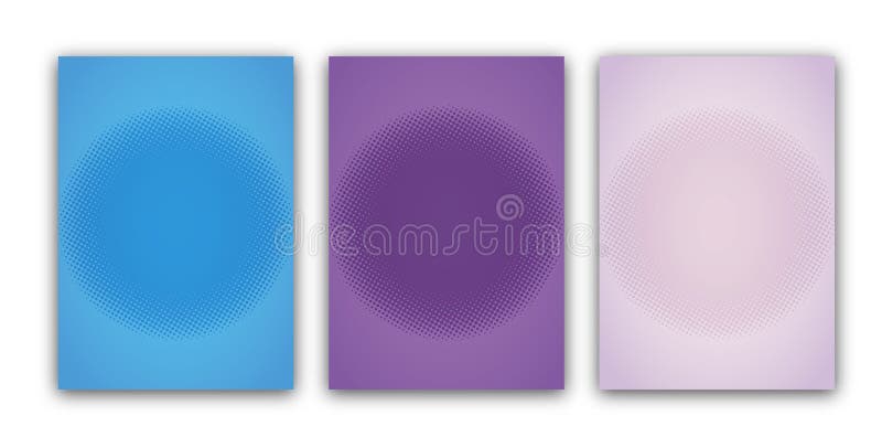 3 Colors A4 Size Flyer Template Design. Stock Vector - Illustration of ...